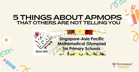 Things About APMOPS That Others Are Not Telling You Think Academy Singapore