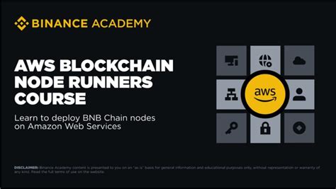 Binance Academy Introduces Aws Blockchain Node Runners For Bnb Chain Course Financefeeds