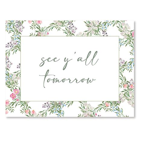 See You Tomorrow Sign Creativelykaty