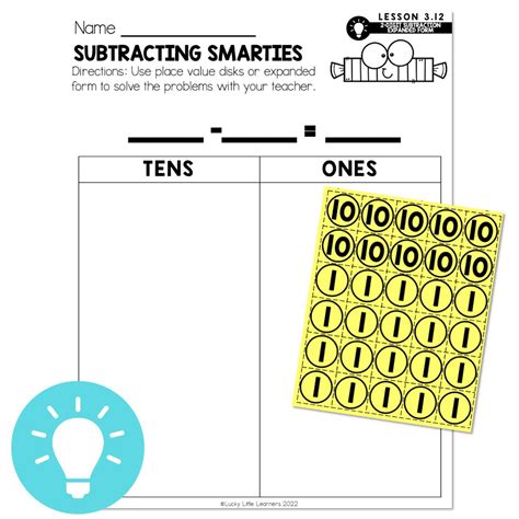 Lucky To Learn Math 2 Digit Subtraction With Expanded Form Lesson 312 Mini Lesson
