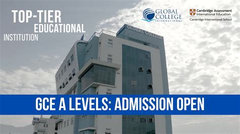step up your academic game enroll in gce a levels at global college international gci today