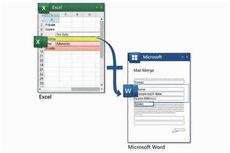 将 Excel 中的数据插入并链接到 Word