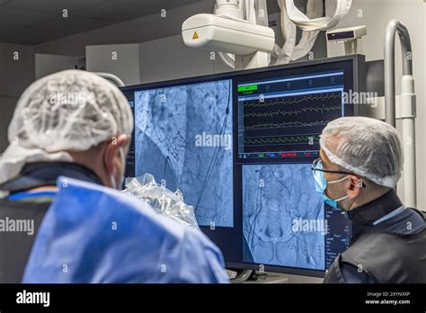 Istanbul Turkey February 29 2024 X Ray For Valvular Replacement With