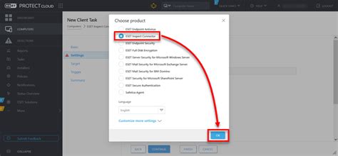 KB Deploy ESET Inspect Connector Using A Software Install Task In ESET PROTECT
