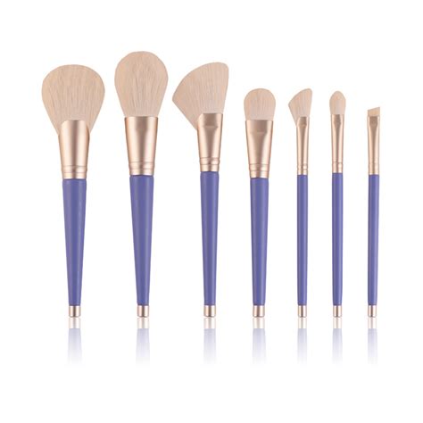 Nice Quality 7pcs Makeup Brush Set With Bottom Cap Mini Brush Set And