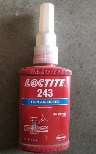 Henkel Loctite Threadlocker 243adhesive 250ml At ₹ 610piece Loctite
