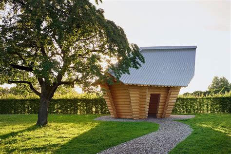 Thomas Schütte Creates Log Cabin On Vitra Campus