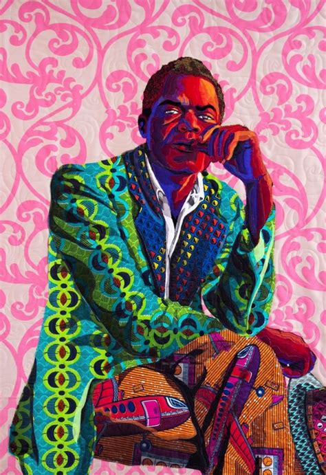 Colorful Portrait Quilts By Bisa Butler Meticulously Crafted With