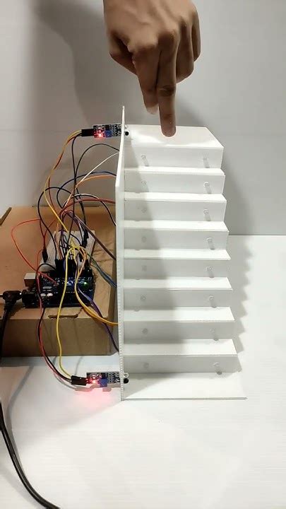 How To Make Automatic Stair Light Shorts Shortvideo Arduinoproject Scienceproject