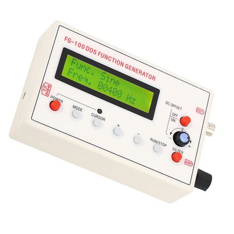 Buy Function Generator 1HZ500KHZ LCD Screen Functional Frequency For Probe Impulse Response