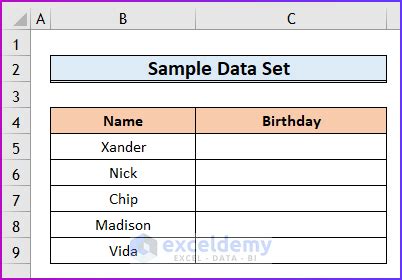 Create An Alternative To The Datepicker In Excel Easy Methods