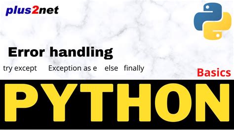 Understanding The Use Of Except Exception As E In Python