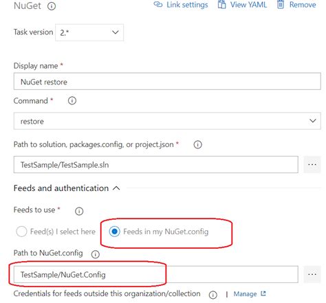 C Why Is My Repositorypath Ignored In Azure Devops Tfs Stack
