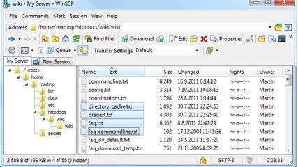 WinSCP WinSCP A Popular Free SFTP And FTP Client For Windows Copies Files Between A