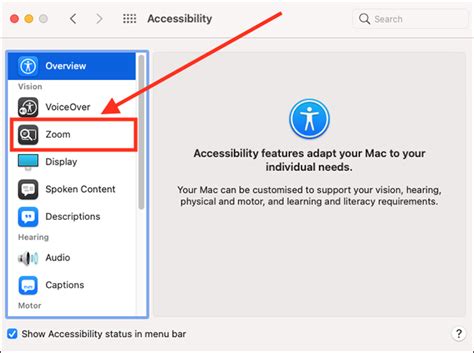 How To Magnify The Screen In Macos 11 Big Sur Abilitynet