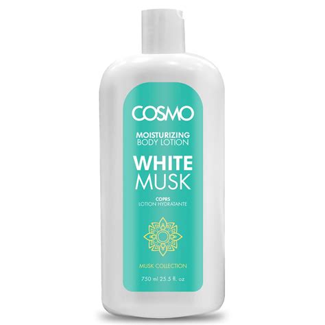 White Musk Moisturizing Body Lotion 750ml Cosmo Cosmetics India