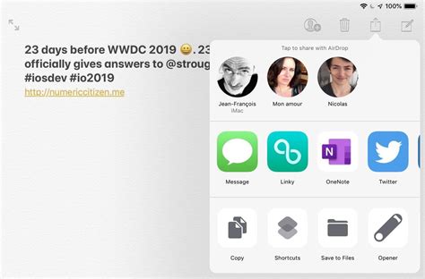 Ios 13 Share Sheet Redesign Numeric Citizen Blog