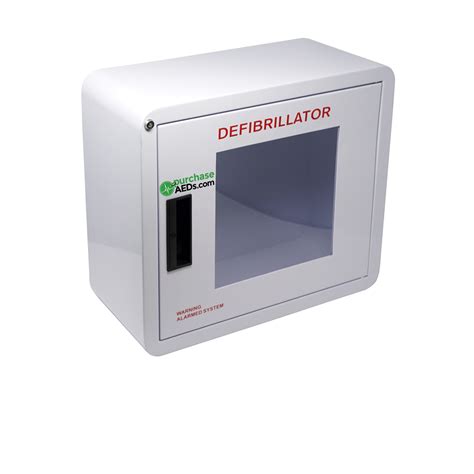 Small Deluxe Alarmed Aed Cabinet Aed One Stop Shop