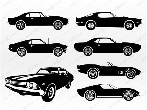 Muscle Car Vector