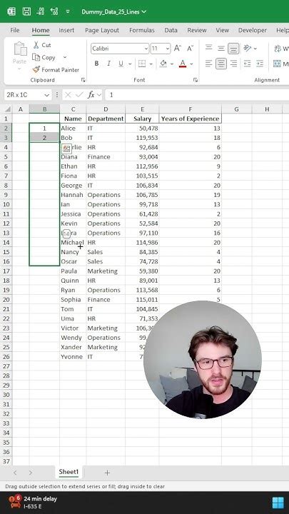 Numbering In Excel Made Easy Excel Excelshortcuts Exceltips Learning Youtube