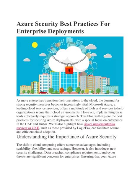 Ppt Azure Security Best Practices For Enterprise Deployments Powerpoint Presentation Id13310050