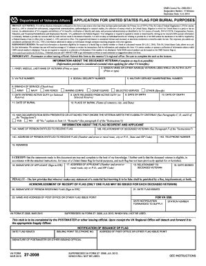 VA 27 2008 2012 Fill And Sign Printable Template Online