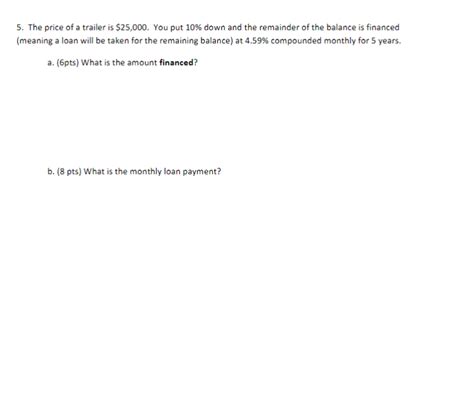 Solved Please Answer Question 5a And 5b Correctly Using The