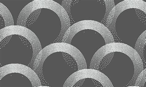 Retro Stipple Pattern On Grey Background For Fabric Vector Pattern Circle Tone Png And Vector