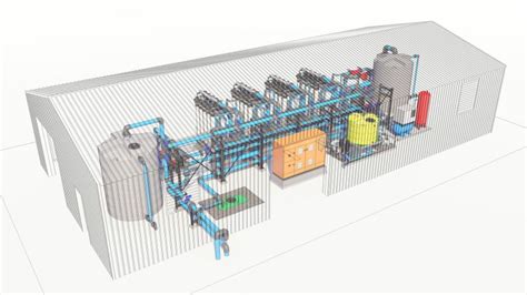 Watertreatment 3drendering Ultrafiltration Engineering Waterquality Sustainabledesign
