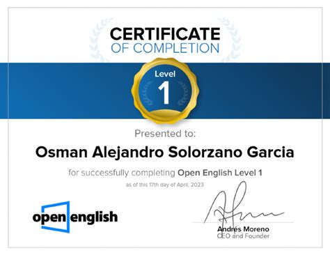 certificate level1 pdf