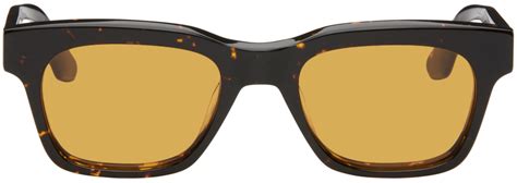 Tortoiseshell Analogue Sunglasses By Akila On Sale