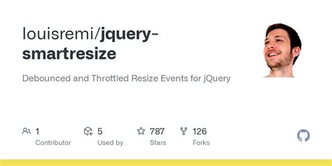 GitHub Louisremi Jquery Smartresize Debounced And Throttled Resize Events For JQuery