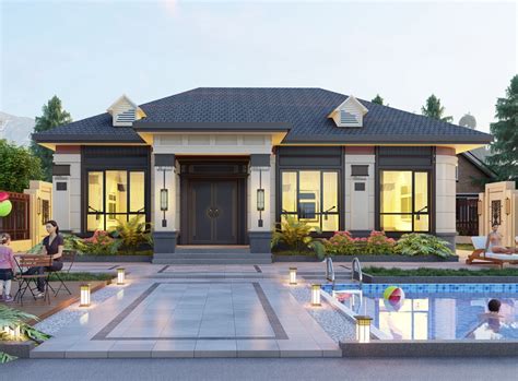 轻钢别墅户型效果图大全，附造价