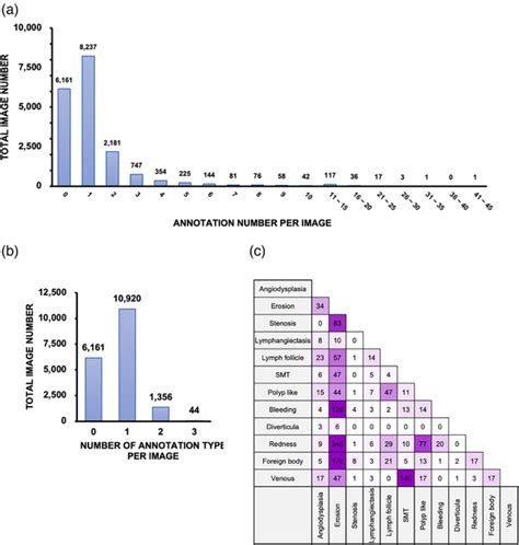 Features Of Annotations In The Dataset A Distribution Of Annotation
