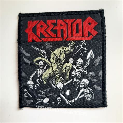 Kreator Kreator Pleasure To Kill Patch Patch Hakios Tshirtslayer