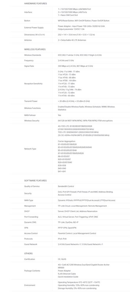 TP Link Archer MR G Router Networking Scorptec Computers