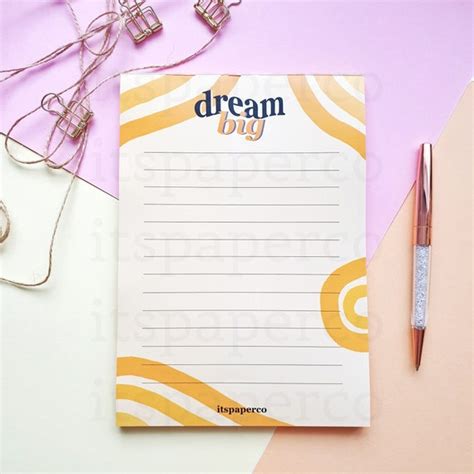 Notepad Cute Design At Luca Glossop Blog