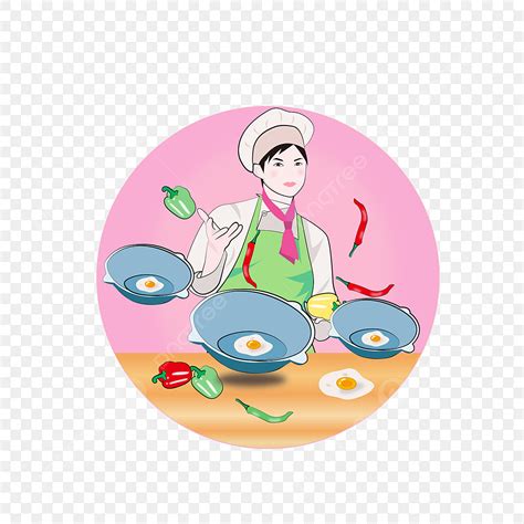 เชฟน่ารัก พ่อครัว การ์ตูนพ่อครัว เชฟน่ารักภาพ Png และ เวกเตอร์ สำหรับการดาวน์โหลดฟรี