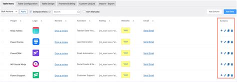 Create Your First Table Create A Table With Ninja Tables