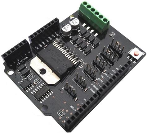 Modulo Shield Controlador Motor Arduino Compatible L298nh 2 Canales Uno