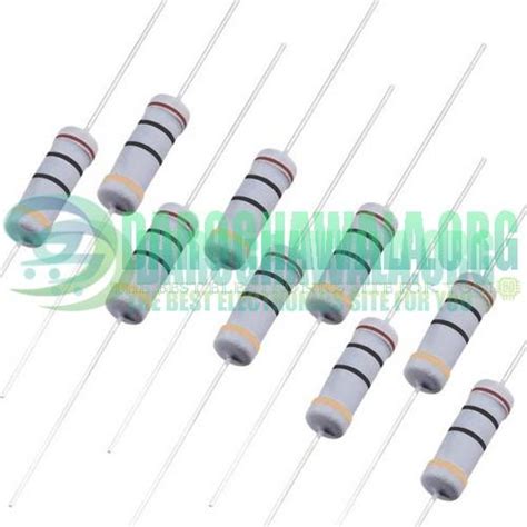10 Ohm 2 Watt Resistor 2w 5 Carbon Film Resistors In Pakistan