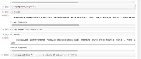 Python Why Df2 Isnt Showing All Data Of Columns Stack Overflow