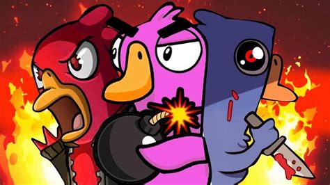 АМОНГУСЬ КРАЙНЯЯ АГРЕССИЯ ОТ ГУСЕЙ Goose Goose Duck Youtube