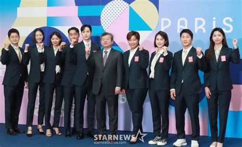 파리올림픽 Kbs 방송단 화이팅[★포토] 스타뉴스