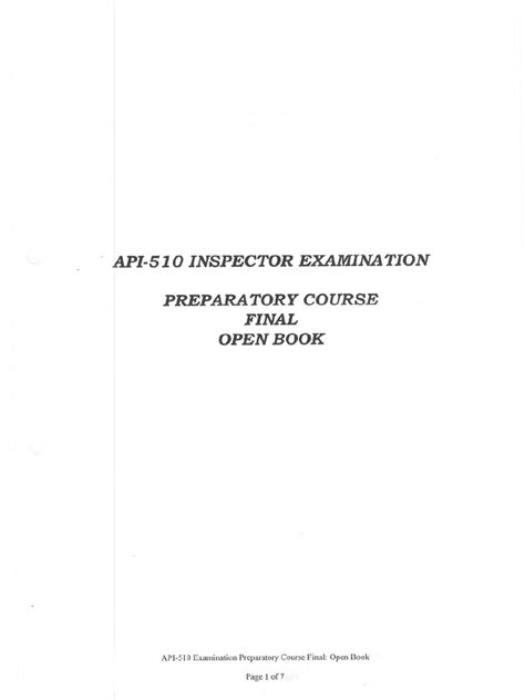 48 Questionare Api 510 Open Book 1 Pdf