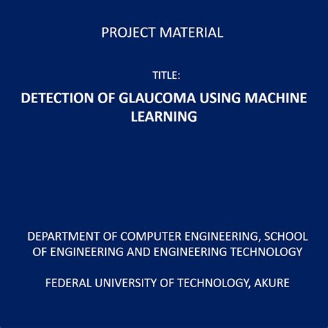 Detection Of Glaucoma Using Machine Learning Booklab24