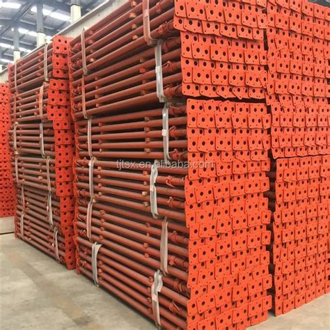 Tianjin Tsx T Head Type Construction Stk400 Steel Square Support Scaffolding Jack