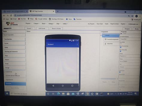 App Inventor User Interface Modification 43 By Knowaboutit Open Source Development Mit