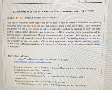 Solved CS SE PLEASE NOTE THAT THIS ASSIGNMENT IS PAGE AND Chegg Com