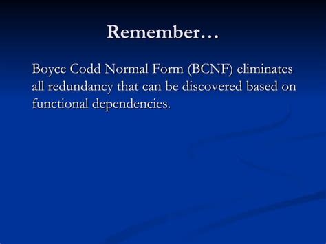 Multivalued Dependency Ppt Databases Computer Software And